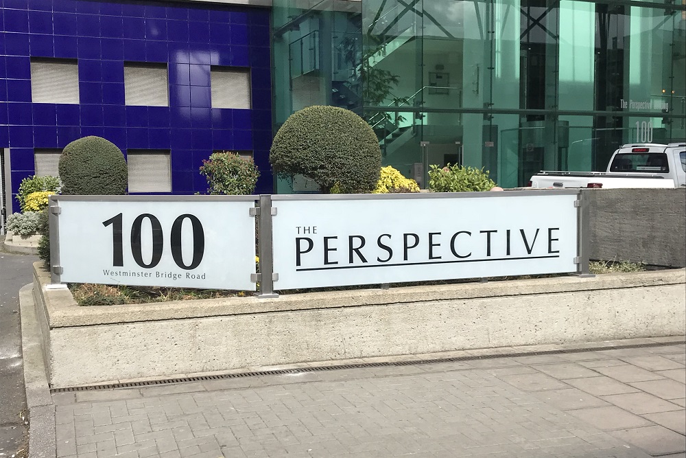 Glass and Ceramic signage - London and the South East